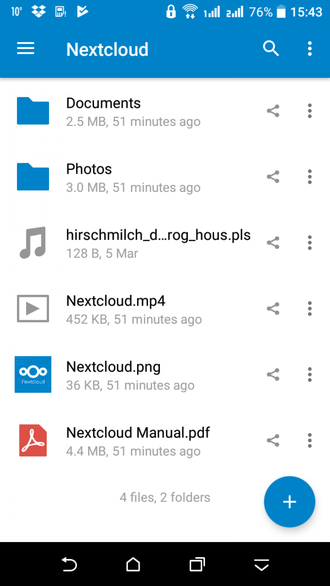 NextCloud: installing server on Debian behind NGINX with PHP-FPM and client on Arch Linux