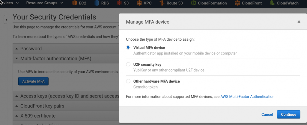 Authy: step by step Multi-Factor Authentication configuration for Github and AWS