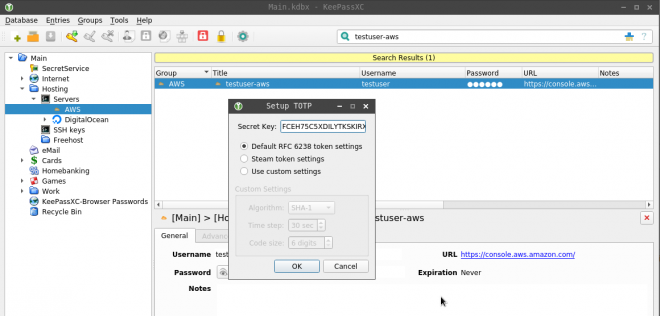 Keepass An Mfa Totp Codes A Browsers Passwords Ssh Keys Passwords