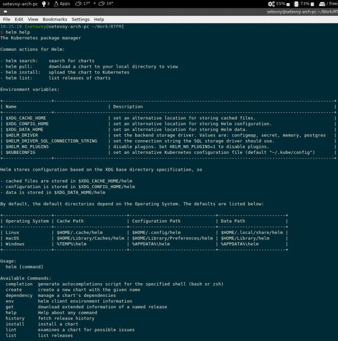 Helm: Kubernetes package manager – an overview, getting started