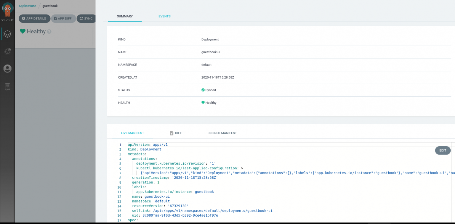 ArgoCD: an overview, SSL configuration, and an application deploy