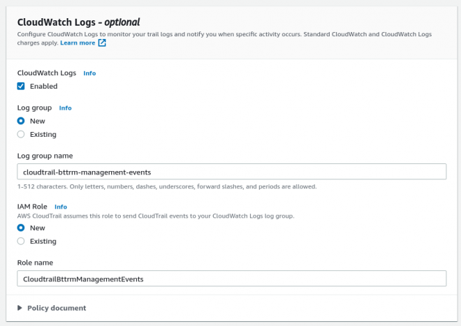AWS: CloudTrail overview and integration with CloudWatch and Opsgenie