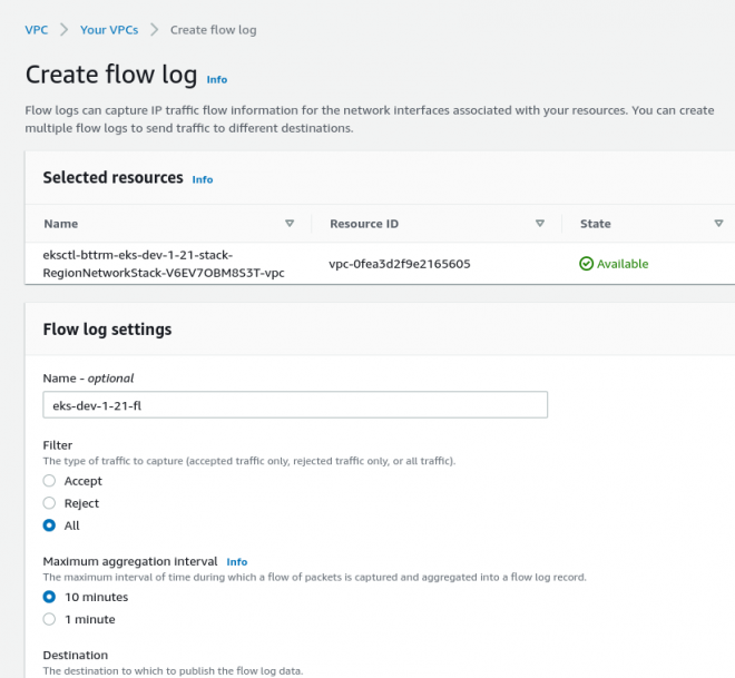 AWS: VPC Flow Logs – an overview and example with CloudWatch Logs Insights
