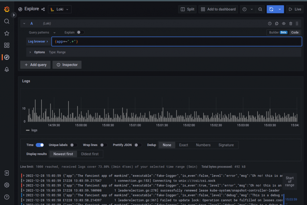 Grafana Loki Logql For Logs And Creating Metrics For Alerts