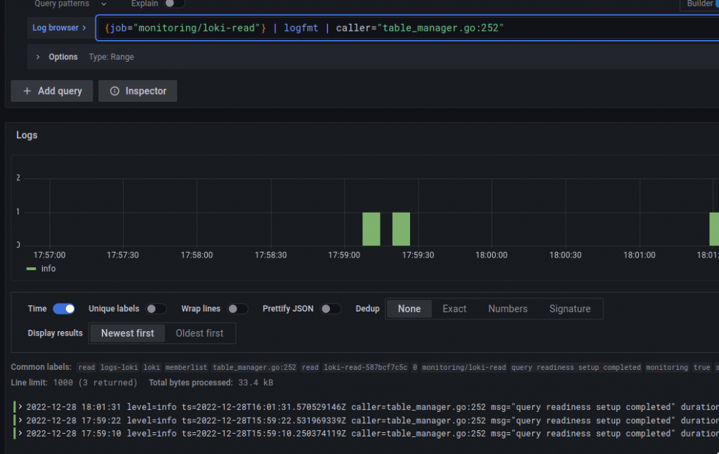 Grafana Loki: LogQL for logs and creating metrics for alerts