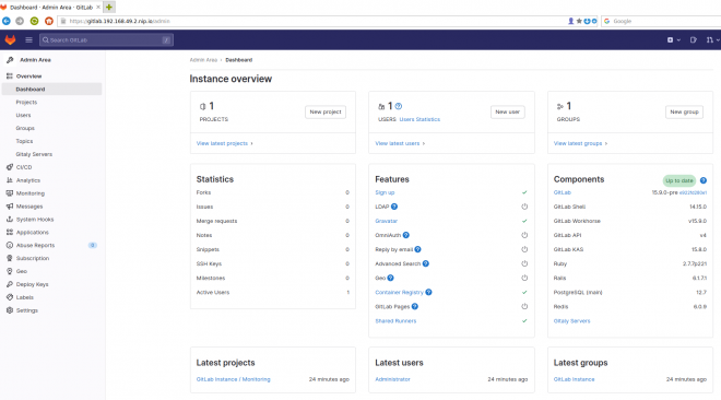 GitLab: Components, Architecture, Infrastructure, and Launching from ...