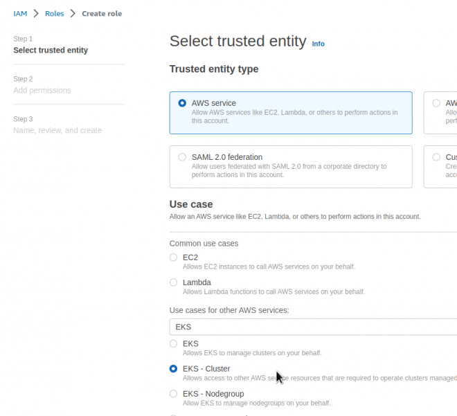 AWS: Fargate – capabilities, comparison with Lambda/EC2 and usage with AWS EKS