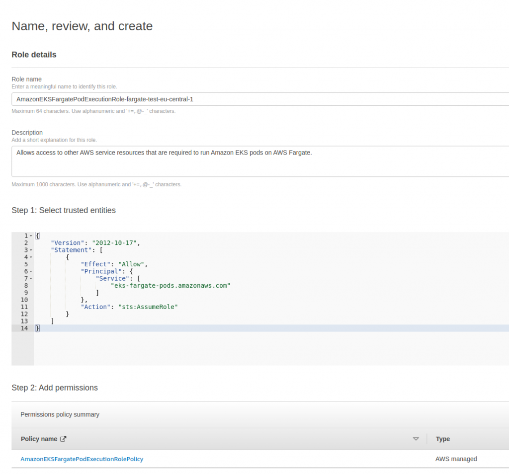 AWS: Fargate – capabilities, comparison with Lambda/EC2 and usage with AWS EKS