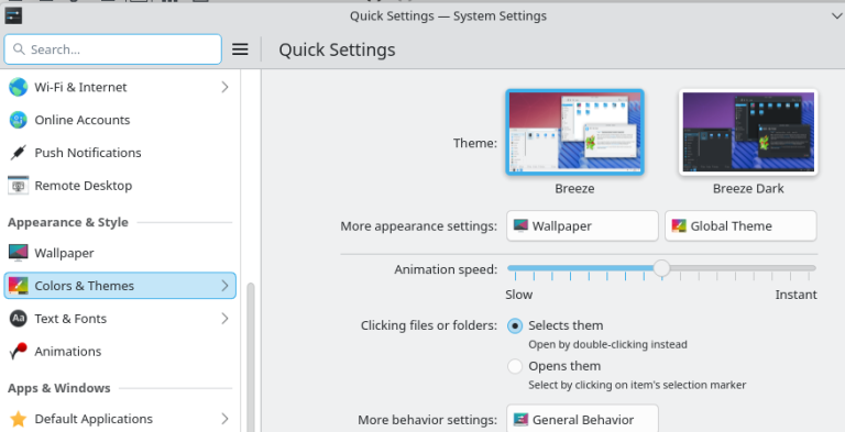 Arch Linux: installing and configuring KDE Plasma in 2025